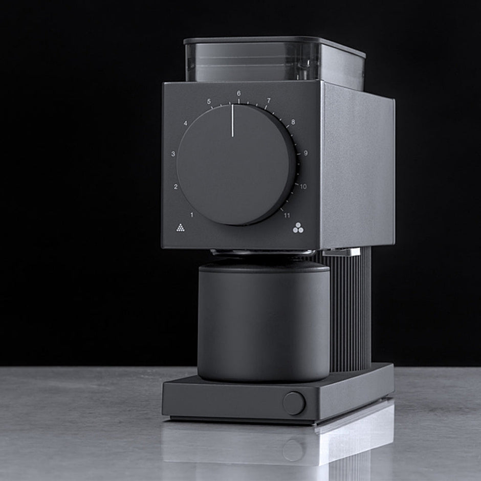 FELLOW GEN 2 ODE BREW GRINDER - MATTE BLACK - UK Plug | K+ Coffee